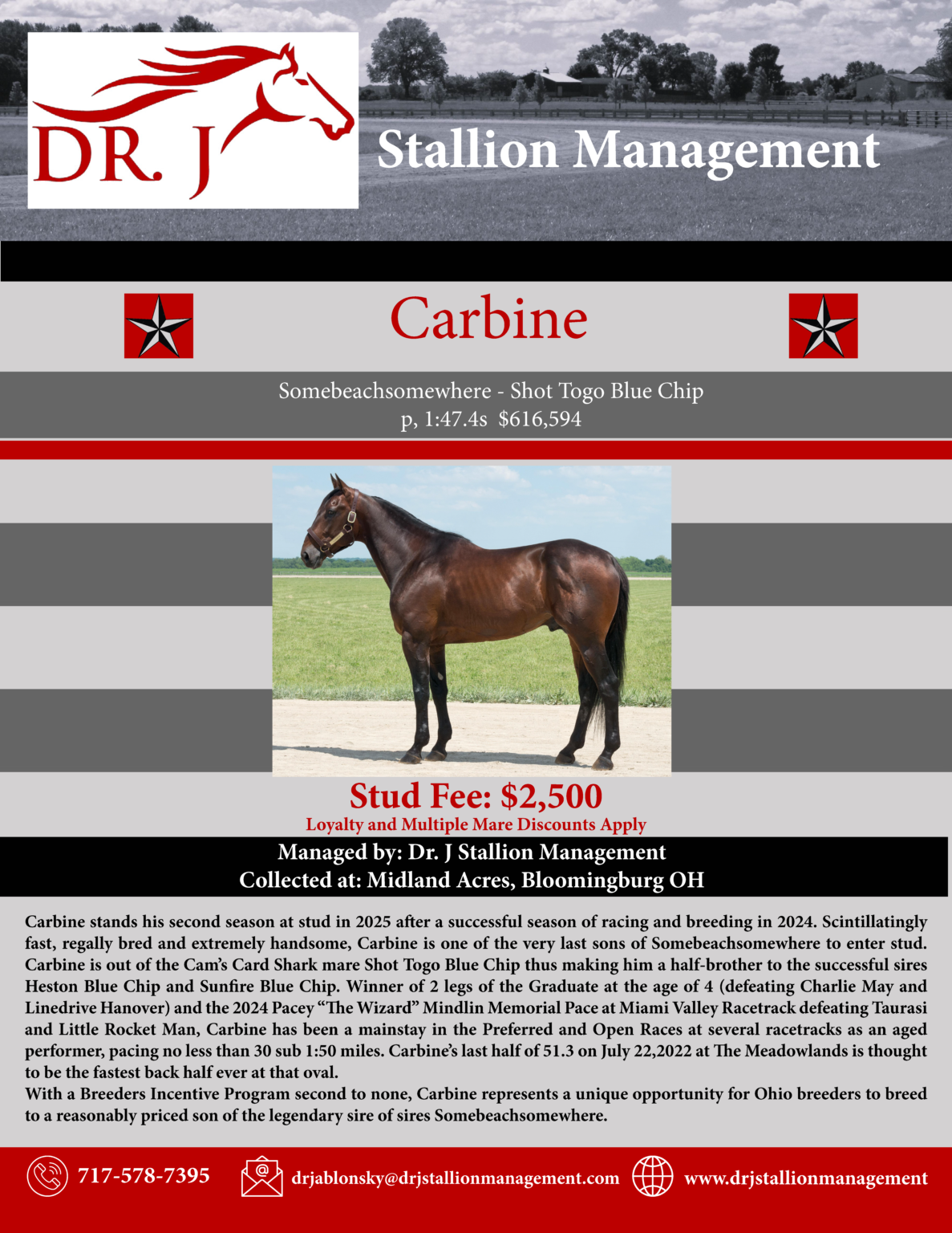 Dr. J Stallion Management